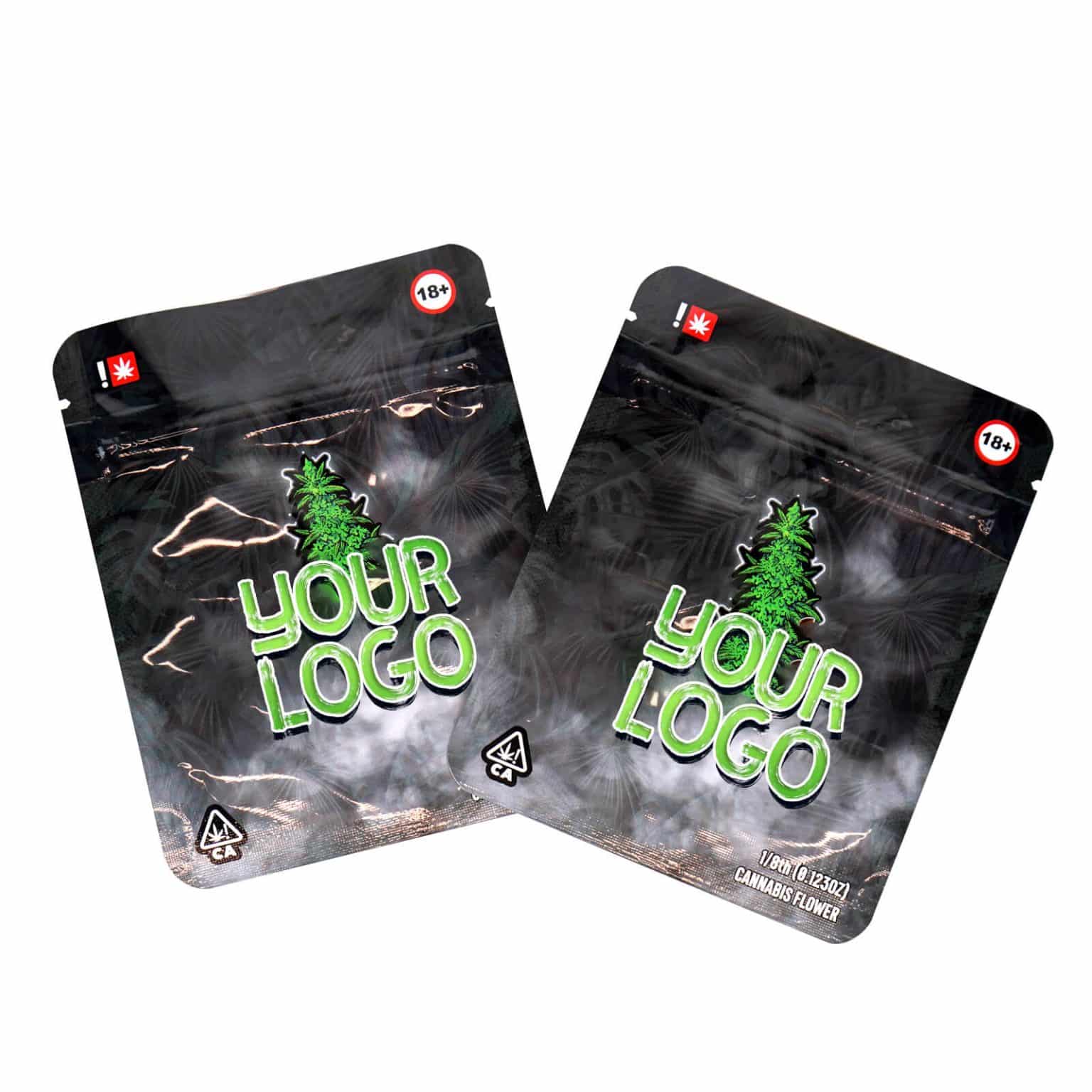 3.5 Mylar Weed Bags Packaging Bag - mylarbagcustom