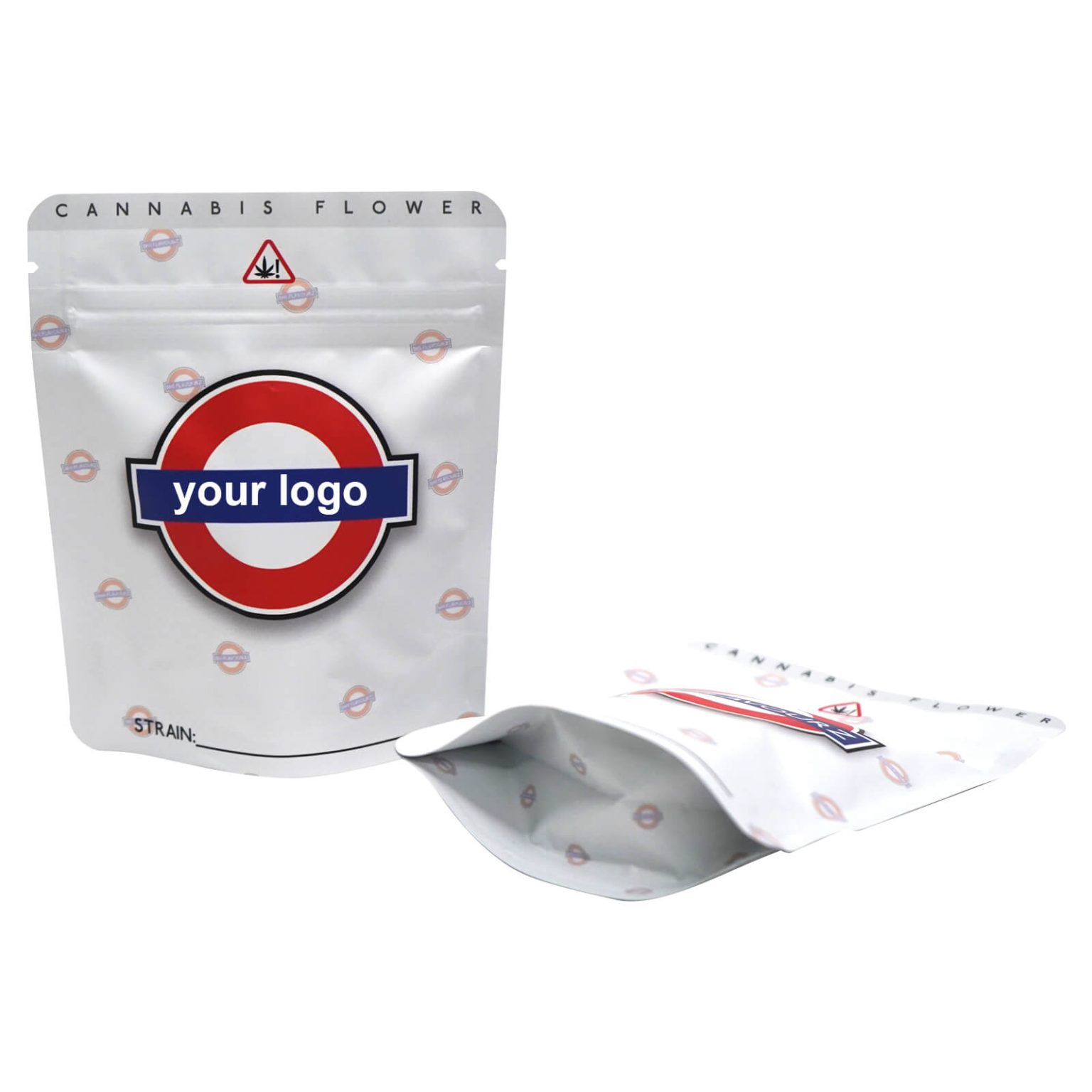 custom mylar weed bags with labels - mylarbagcustom